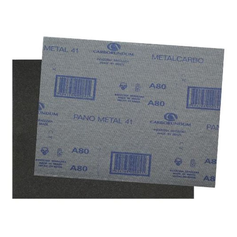 Lixa Ferro (Pano Metal) Grão 080 - 225X275 | Gravia - Gravia