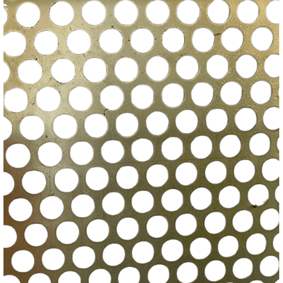 Chapa Perfurada # 18 Redondo 9,50mm EC 12mm 1000x2000mm | Gravia - Gravia